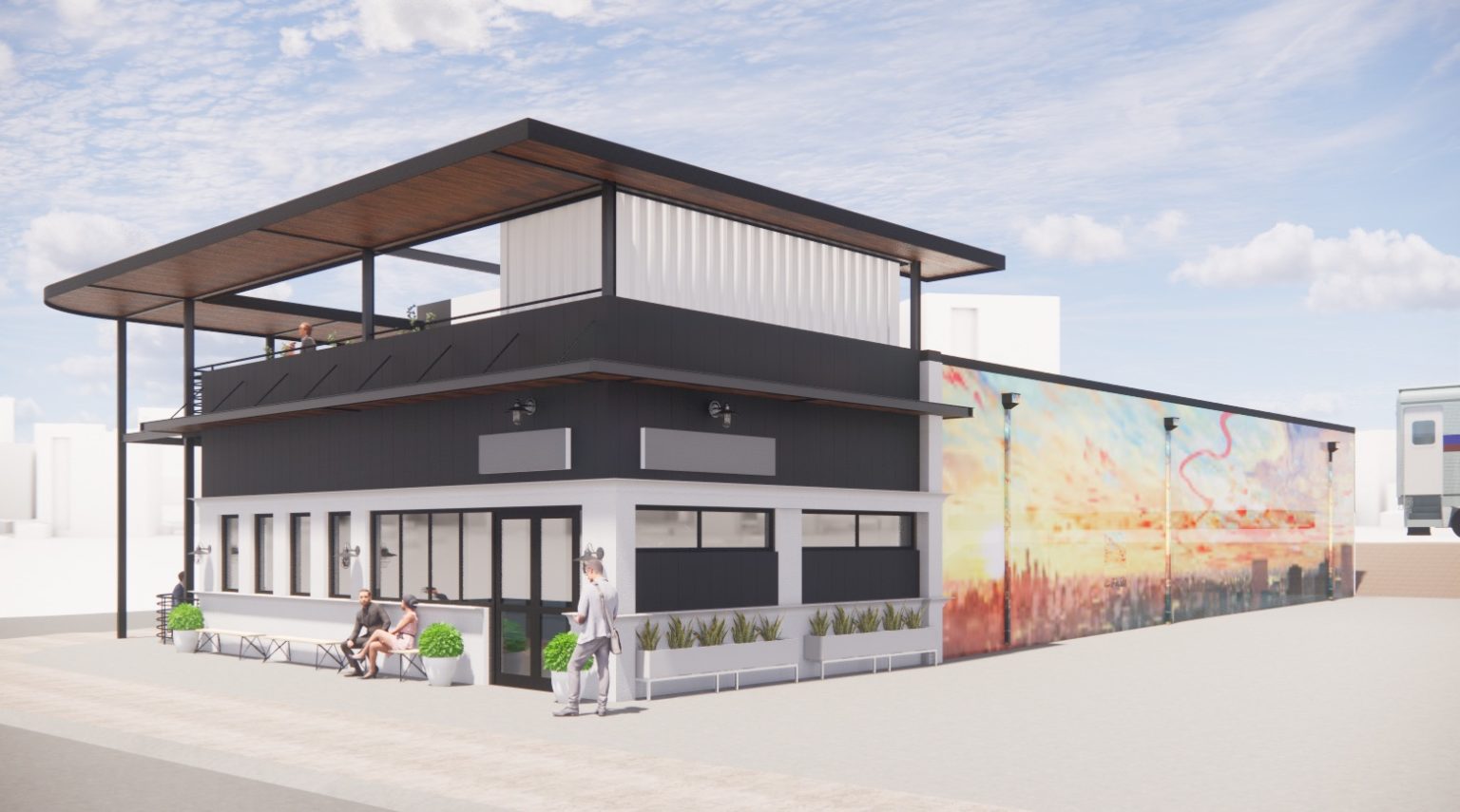 Ivanhoe Lake-view Restaurant - Interstruct