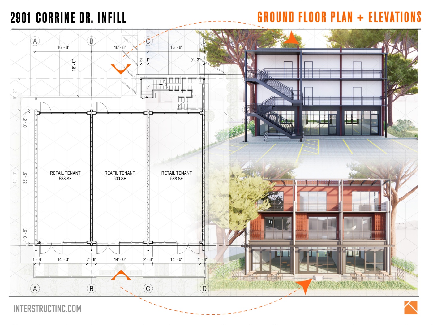 Conceptual design for small-scale development in Audubon Park - Interstruct Conceptual design for small-scale development in Audubon Park - Interstruct